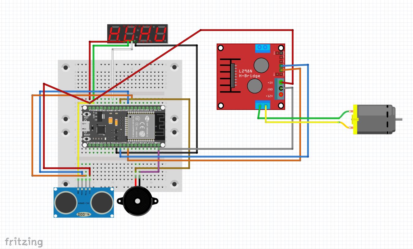 T1-Distance Control: Anschließen und programmieren des DC- Motors ...