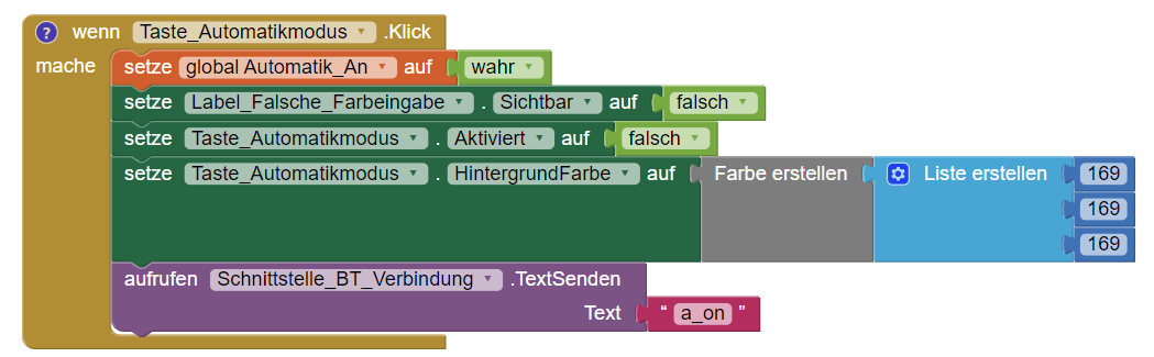 Projekt 8: T1-Tuning: Programmieren der App-Funktion